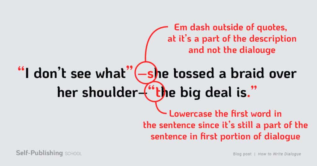 How To Write Dialogue Formatting Examples Tips