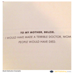 10 Examples of Book Dedications + Tips To Help You Write One